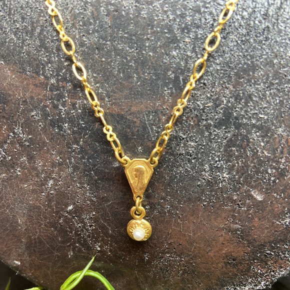 Weisinger Designs | Jewelry | Petite Mother Mary Profile With Delicate ...